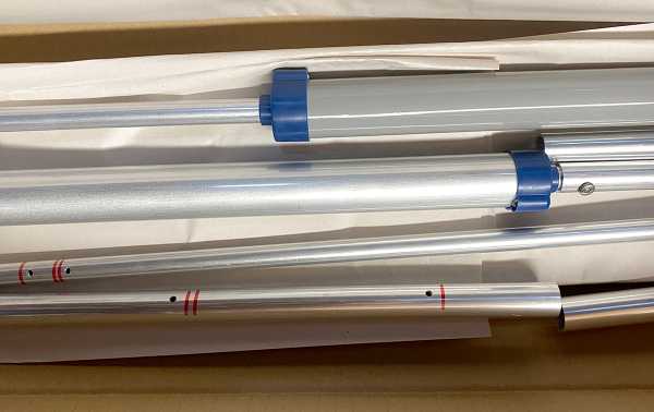 NAGARA TV-416J Antenne dipôle en V pour HF : 7, 14, 21, 28, 50 M...