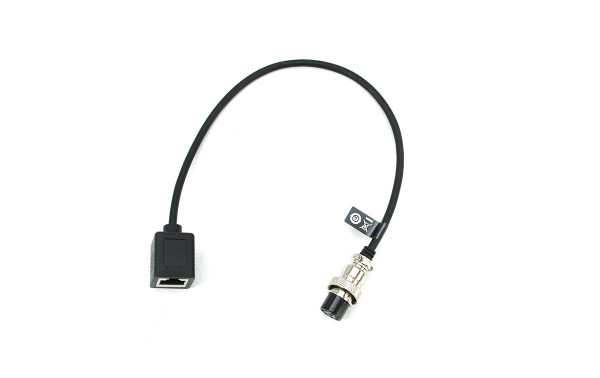 YAESU SCU-53 Cable adaptador de RJ45 A 8 pins redondo